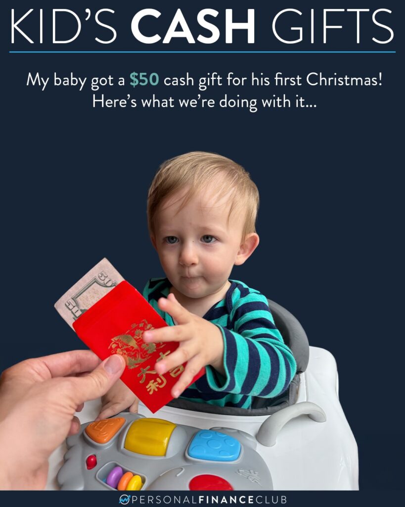 What to Do With Cash Gifts for Your Kids